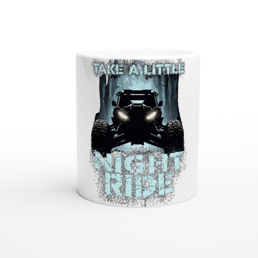 Side by Side Coffee Cup SXS Riding off Road UTV Mug Night Ride Gift for ...