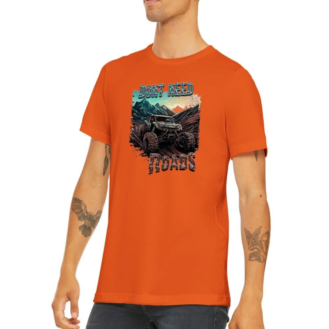 SXS Offroad Shirt Side by Side Trail Riding T-shirt, Mudding Dirt off ...