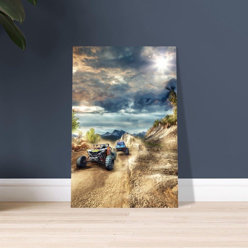 Riding Side by Side Poster | ATV UTV Offroad SXS Trail Riding | Off ...