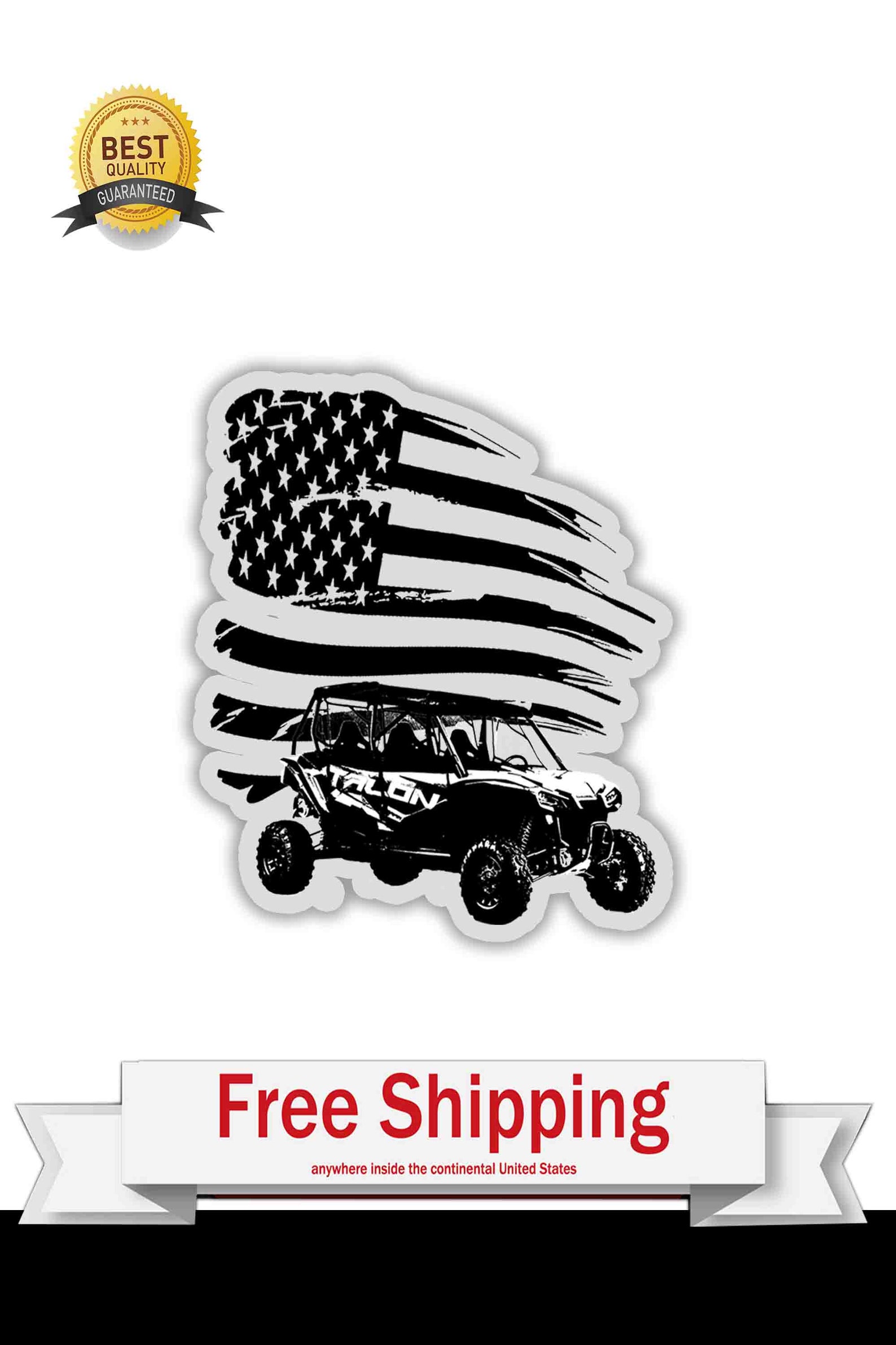 Flag Side by Side Four Door Men's ATV UTV 4x4 Trail Riding | Etsy