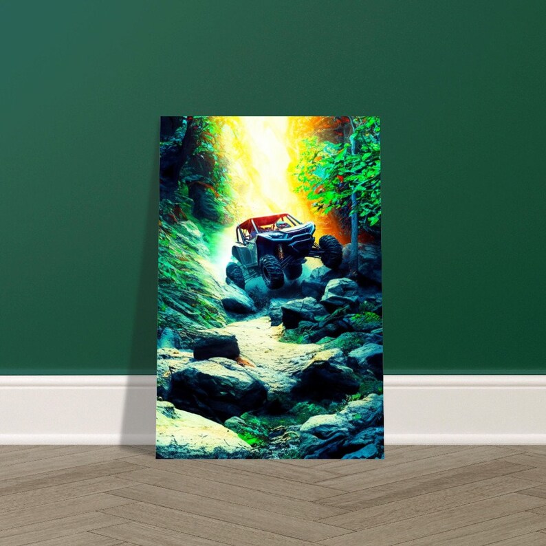 Side by Side Offroad SXS Poster | ATV UTV off Road Trail Riding ...