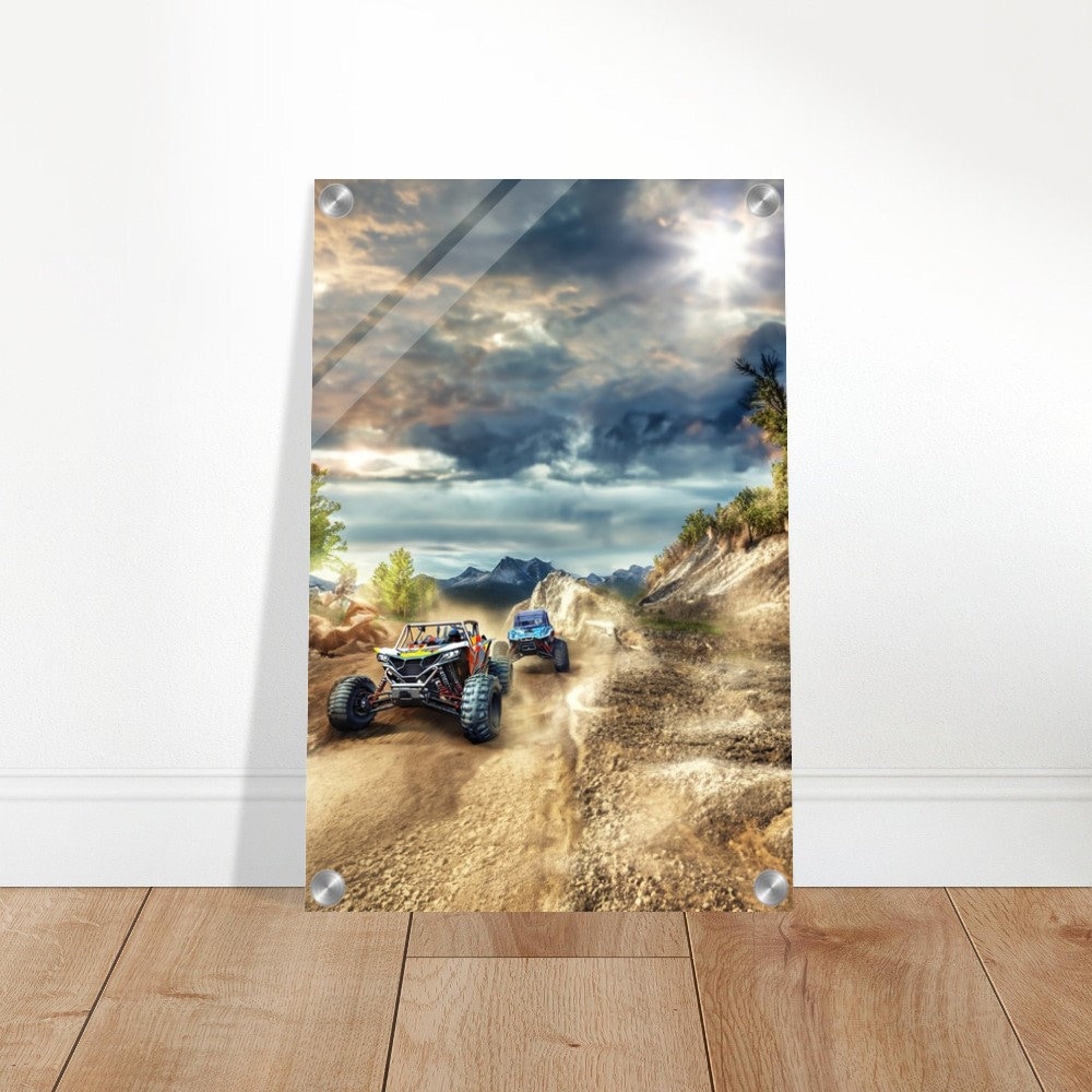 Riding Side by Side Poster ATV UTV Offroad SXS Trail Riding Off-road ...