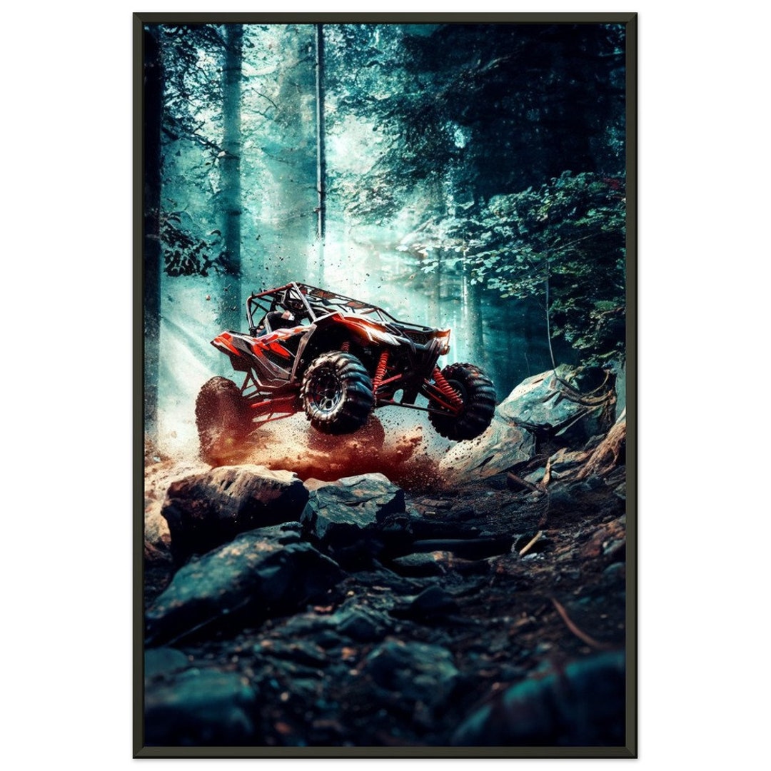 Side by Side Offroad Poster | SXS ATV UTV Print | off Road Trail Riding ...