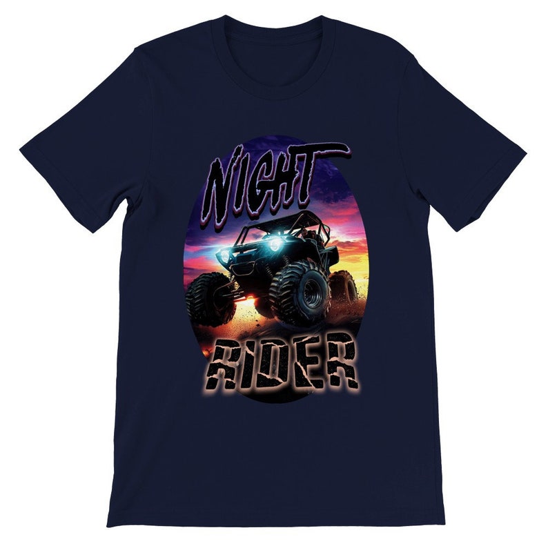 SXS Side by Side Riding off Road Tshirt UTV Night Rider Gift Men ...