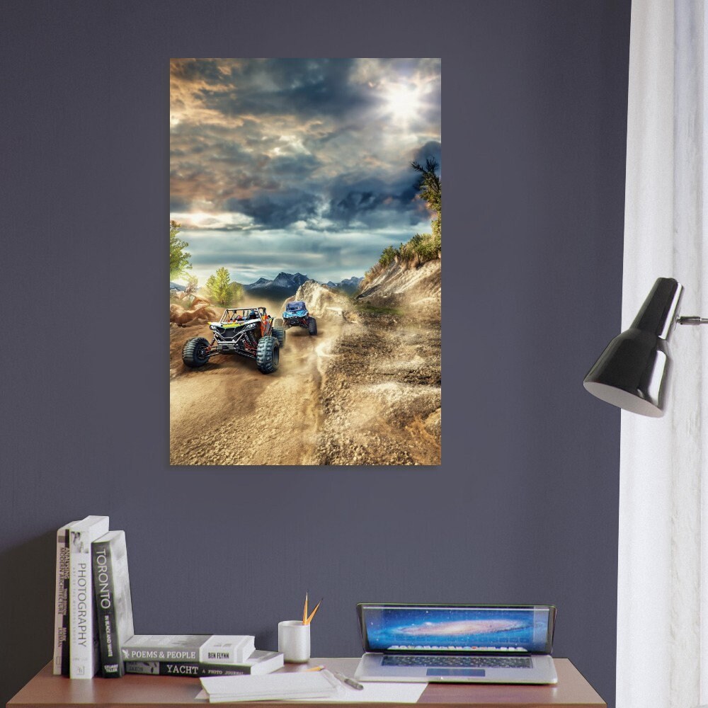 Riding Side by Side Poster | ATV UTV Offroad SXS Trail Riding | Off ...