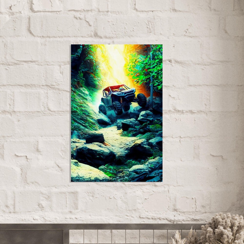 Side by Side Offroad SXS Poster | ATV UTV off Road Trail Riding ...