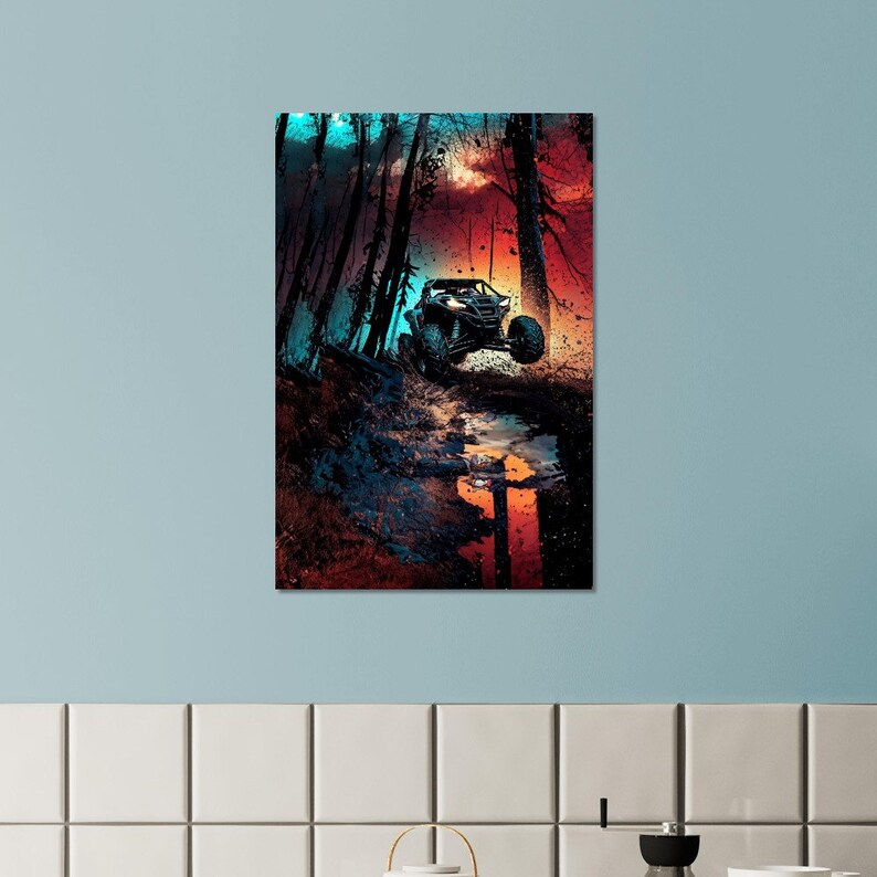 Ride Offroad UTV Side by Side Poster | SXS Dirt Side X Side Riding ...