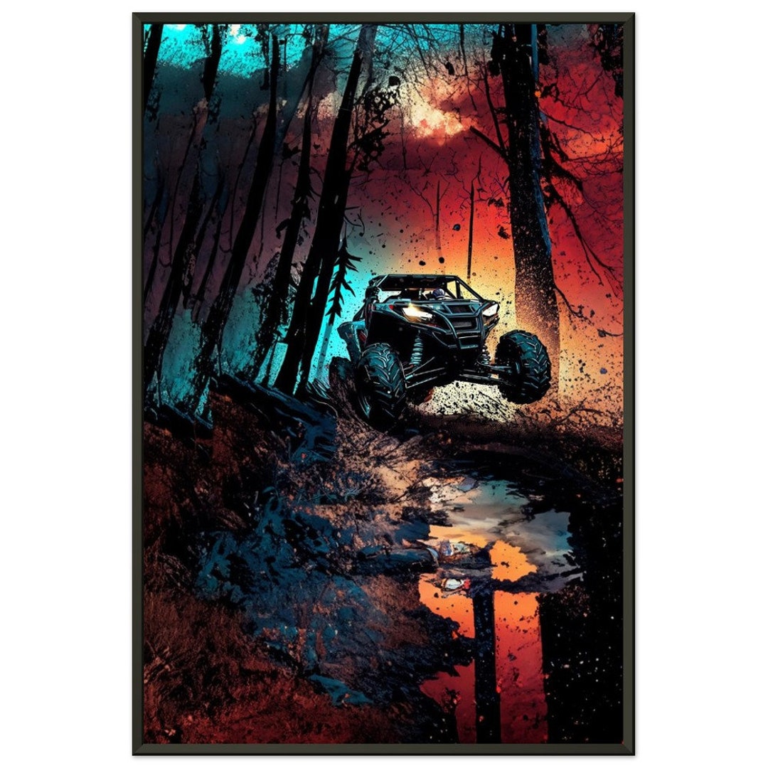 Ride Offroad UTV Side by Side Poster | SXS Dirt Side X Side Riding ...