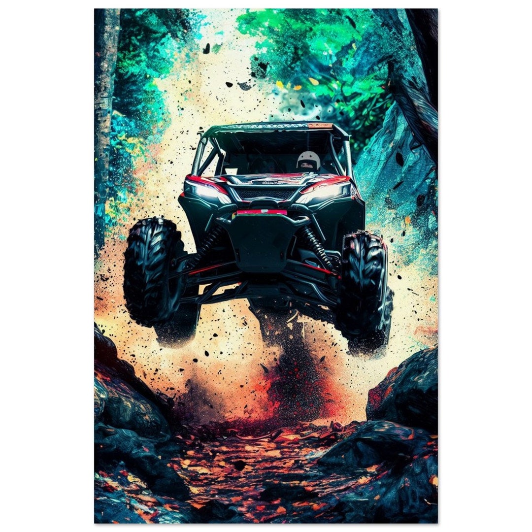 Side by Side SXS Poster | ATV UTV off Road Trail Riding | Fantasy ...