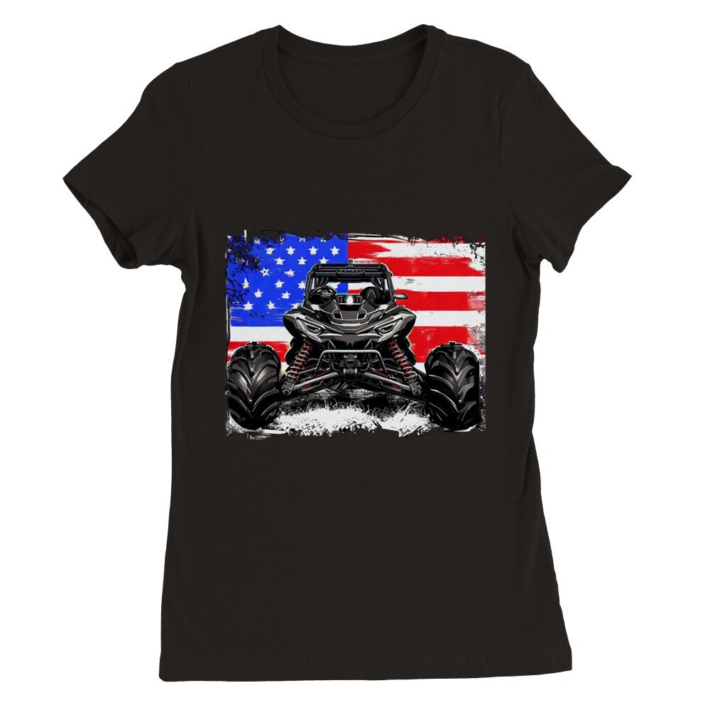 Flag Ride Side by Side ATV UTV 4x4 Offroad Shirt Gift Dirt off Road ...