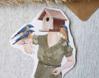 Bird Banding Sticker - Etsy