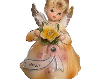 Lefton Musical Angel - Etsy