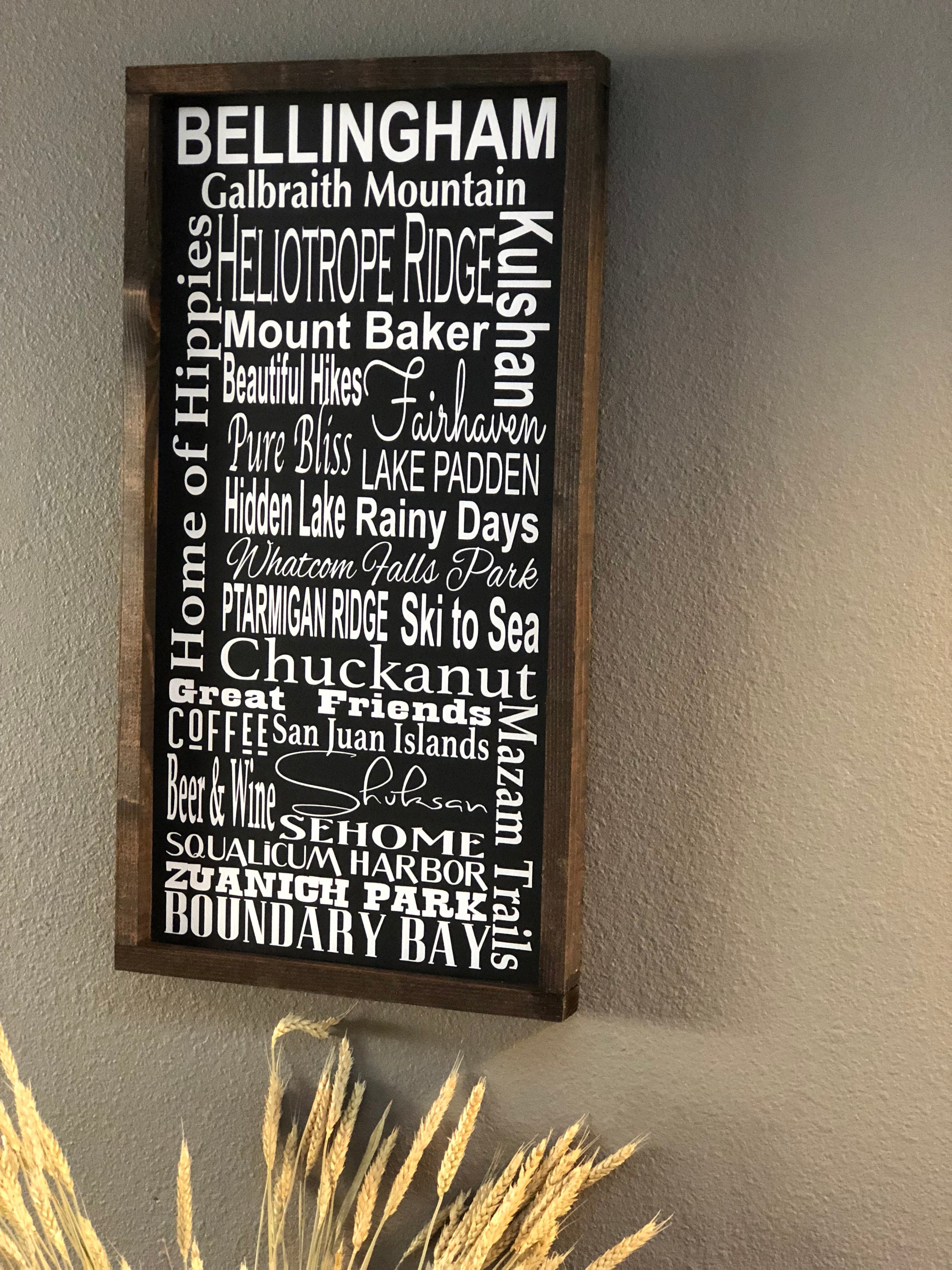 Your City or Town Subway Sign Wood Sign City Sign Location - Etsy