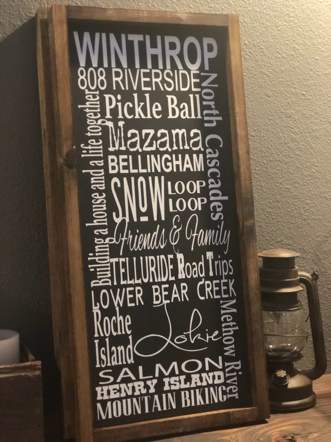 Your City or Town Subway Sign Wood Sign City Sign Location - Etsy