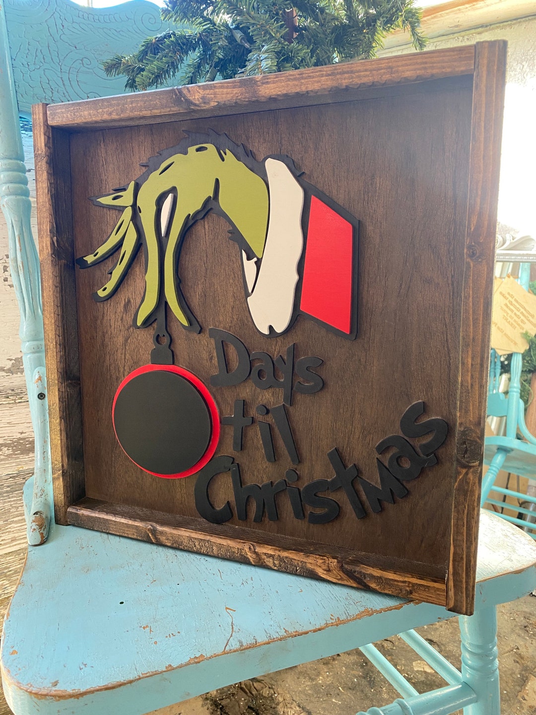 Countdown to Christmas, Grinch, Days Til Christmas, Farmhouse Winter ...