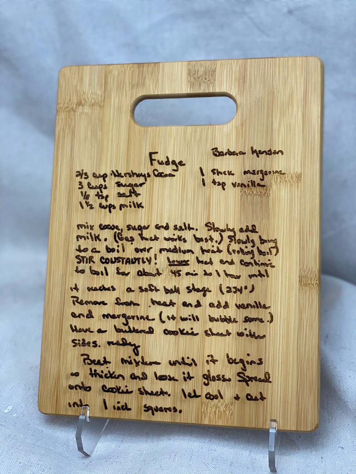 Personalized Family Recipe Love Letter signature | Etsy