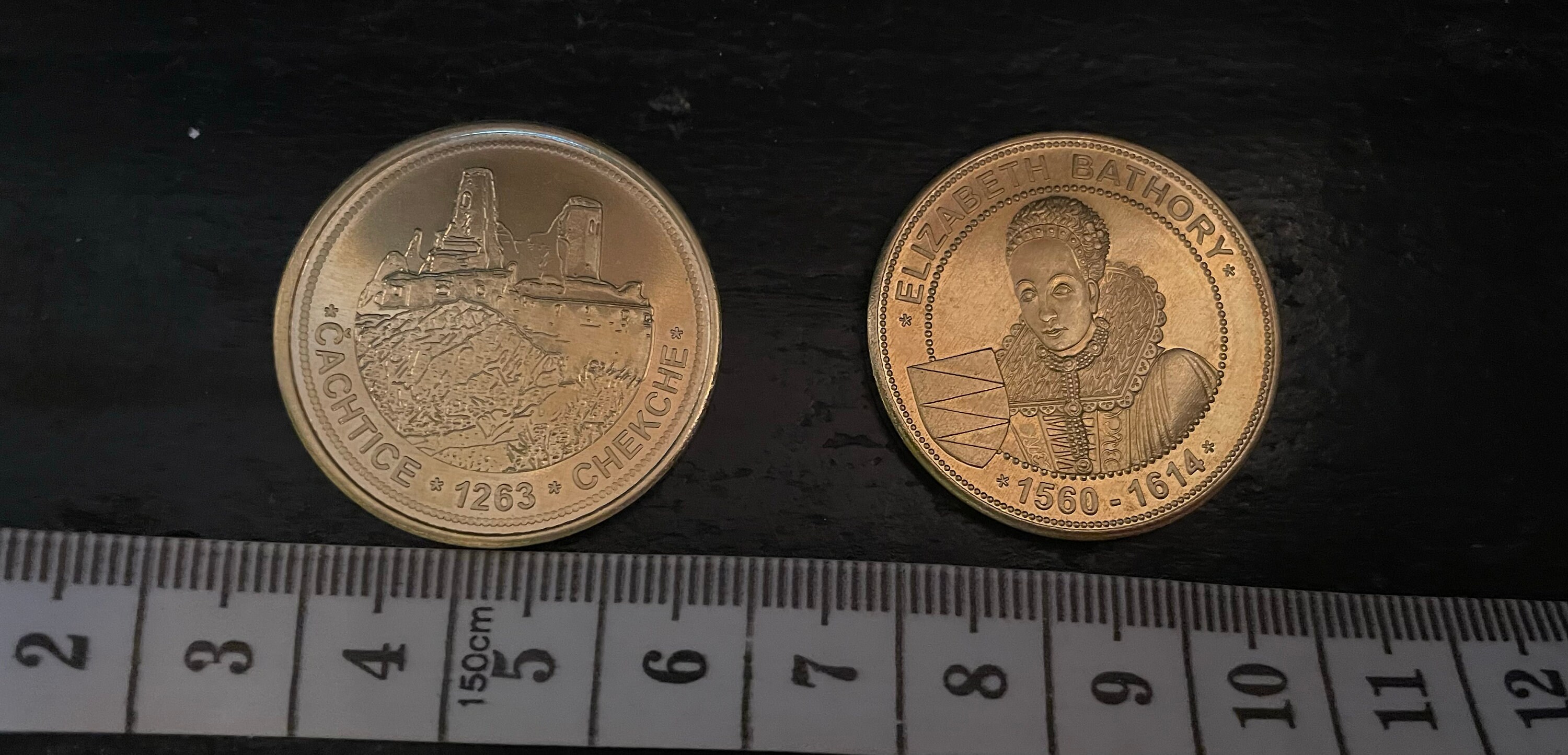 Countess Elizabeth Bathory Souvenir Coin - Etsy