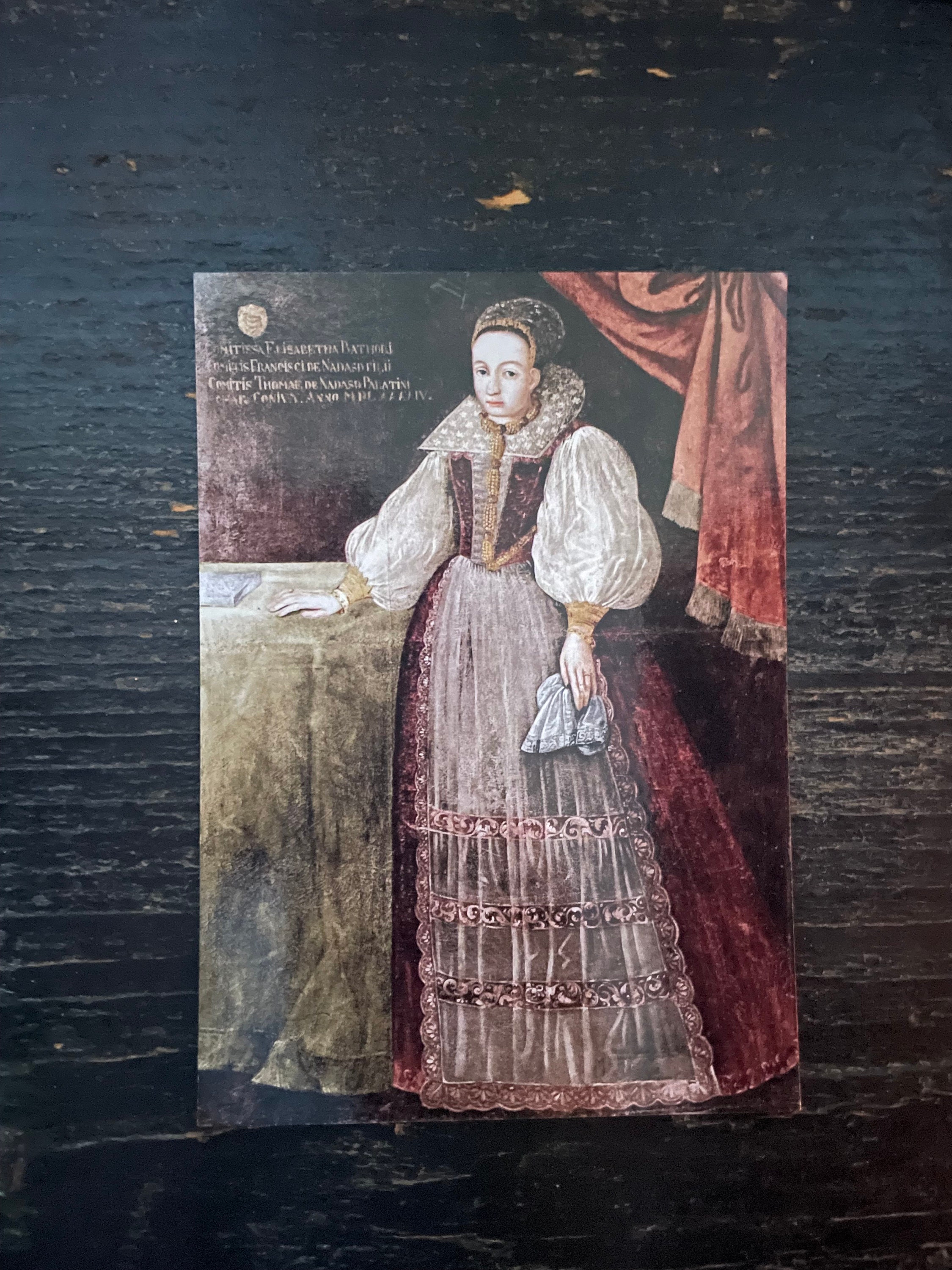 Elizabeth Bathory Postcard, Portrait Card, Blood Countess Elizabeth ...