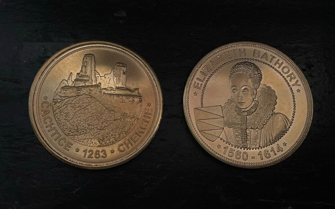 Countess Elizabeth Bathory Souvenir Coin - Etsy