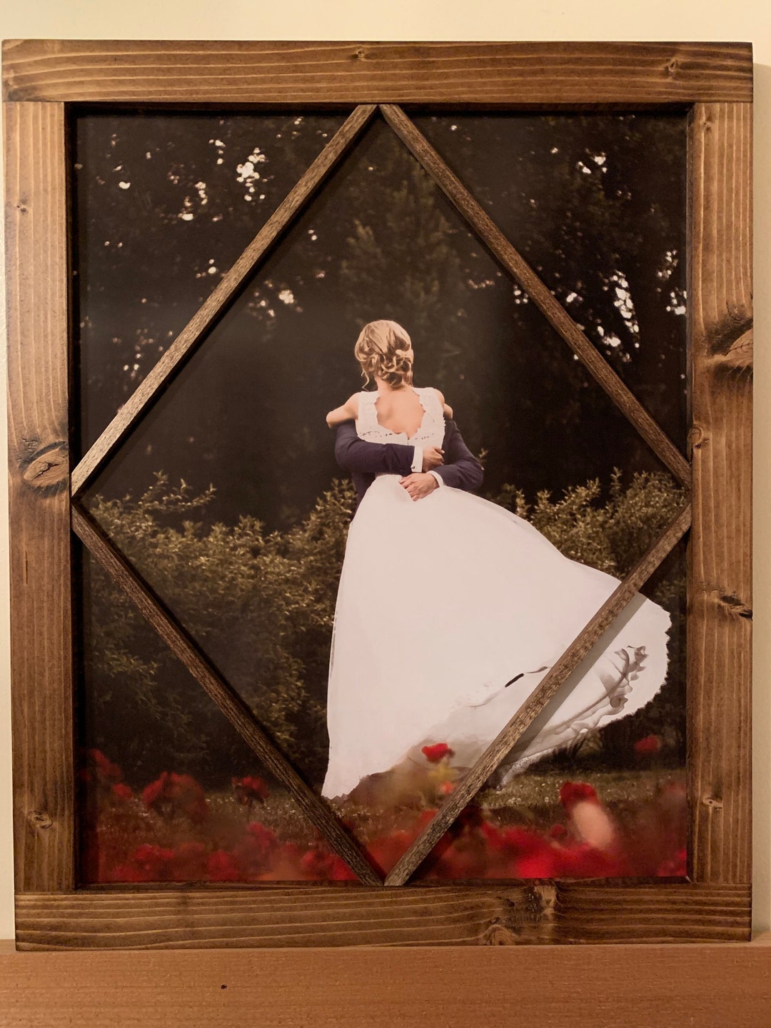16x20 Elegant Diamond Designed Window Picture Frame, Family Picture ...