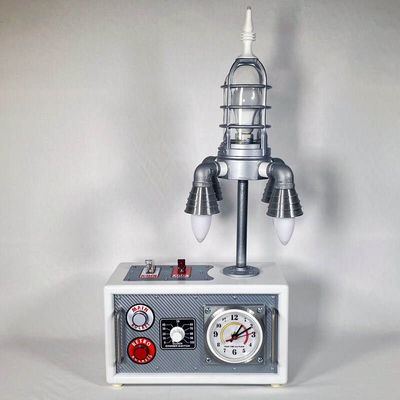 Retro Rocket - Etsy