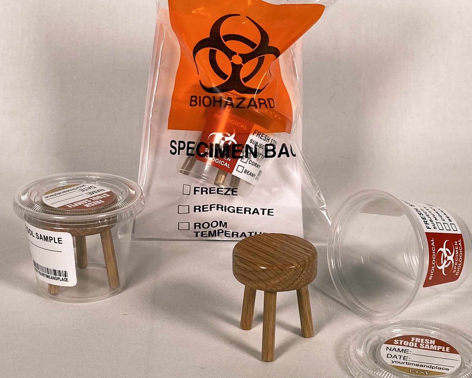 Stool Sample, Doctor Gift, Medical Gift, Nurse Gift, Gag Gift, Doctor ...