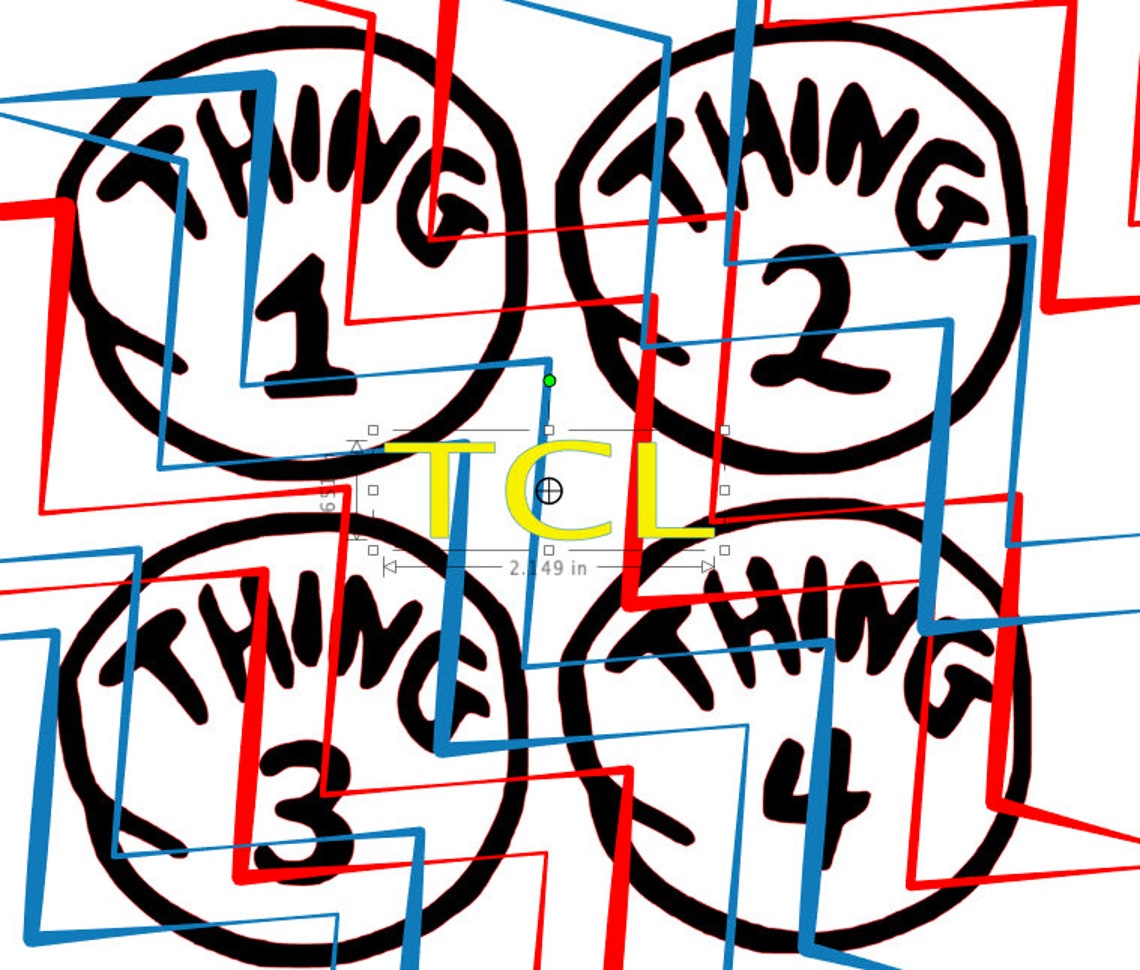 Thing SVG | Thing Cut File | Thing 1 | Thing 2 | Thing 3 | Thing 4 - Etsy