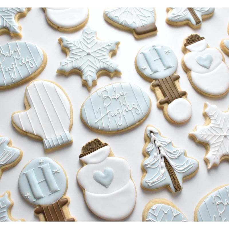 Winter Wonderland Cookies - Etsy