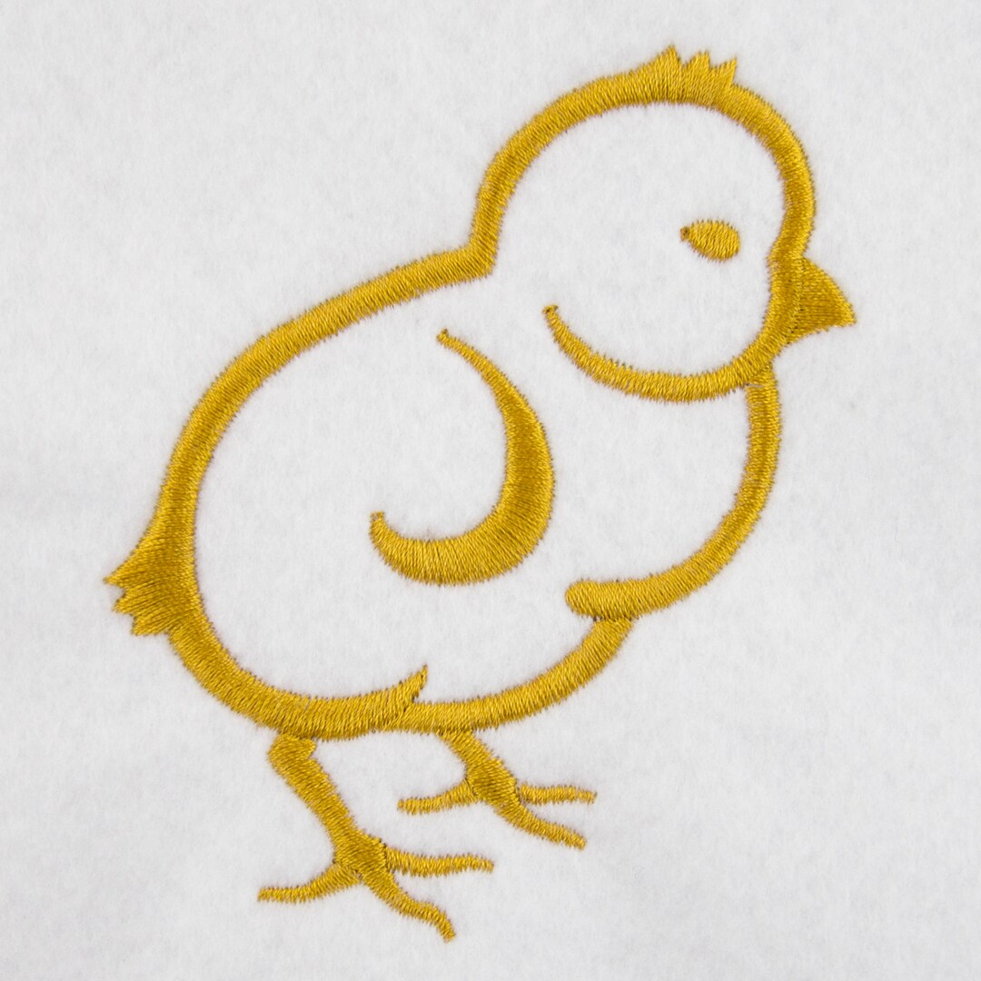 Little Chicken Embroidery Design 4x4'' Easter - Etsy