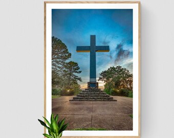Sewanee Cross Print - Etsy