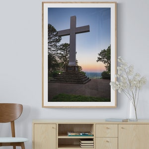Memorial Cross Sewanee, Tennessee at Sunrise - Fine Art Print - Etsy