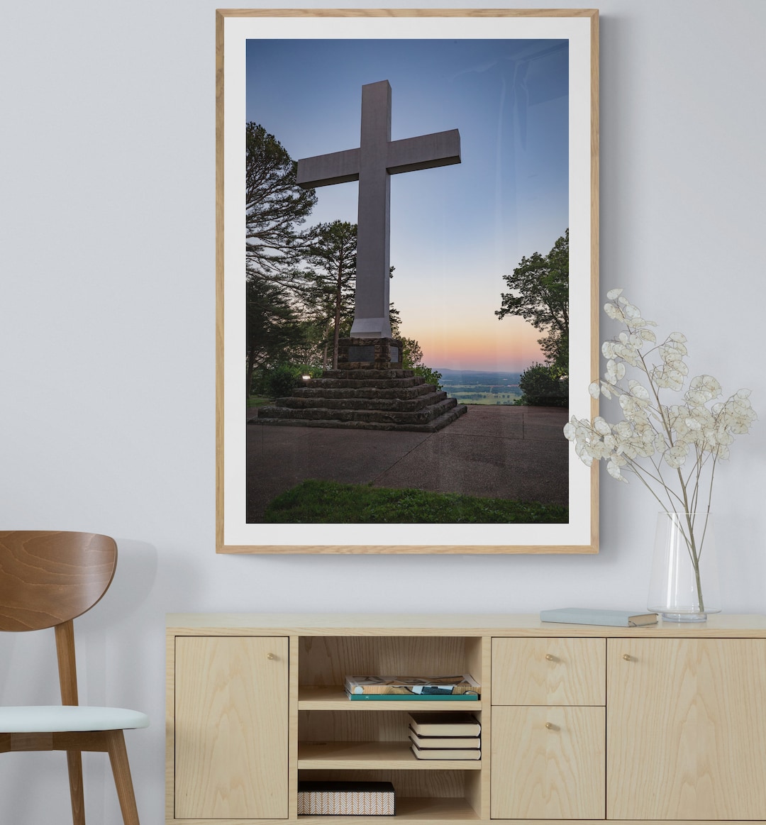 Memorial Cross Sewanee, Tennessee at Sunrise - Fine Art Print - Etsy
