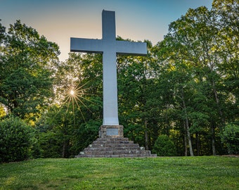 Sewanee Cross Print - Etsy