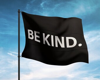 Be Kind Flag | Etsy