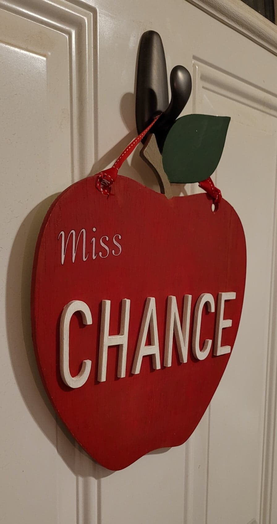 Teacher Door Sign Apple Classroom Sign School Classroom - Etsy