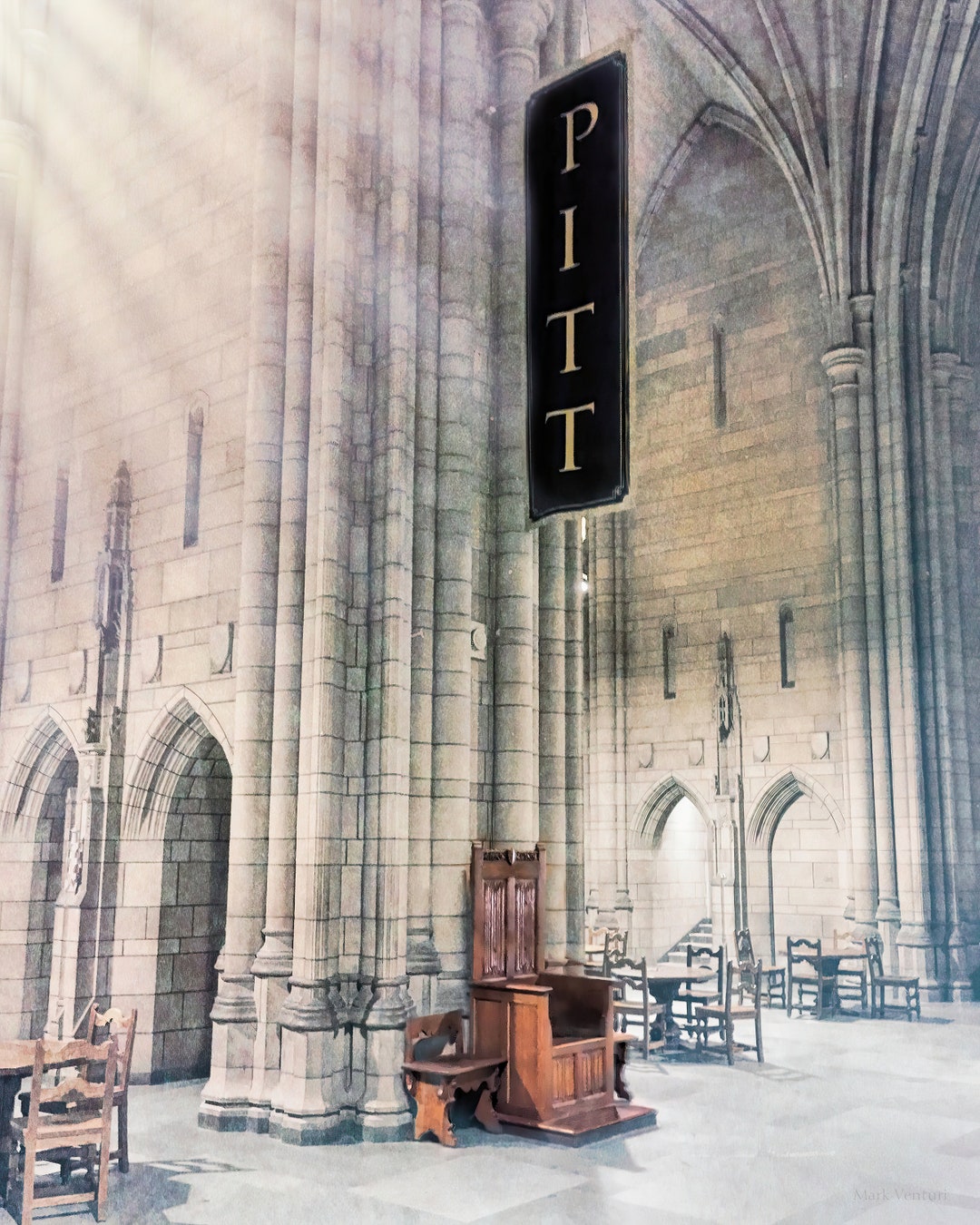 Cathedral of Learning, Pittsburgh Print, University of Pittsburgh Wall ...