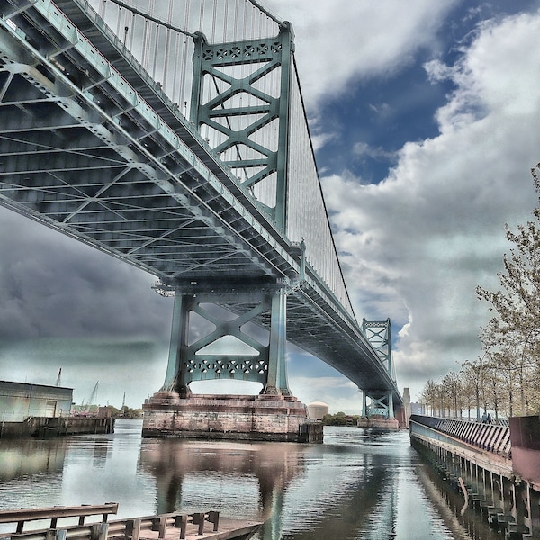 Ben Franklin Bridge - Etsy