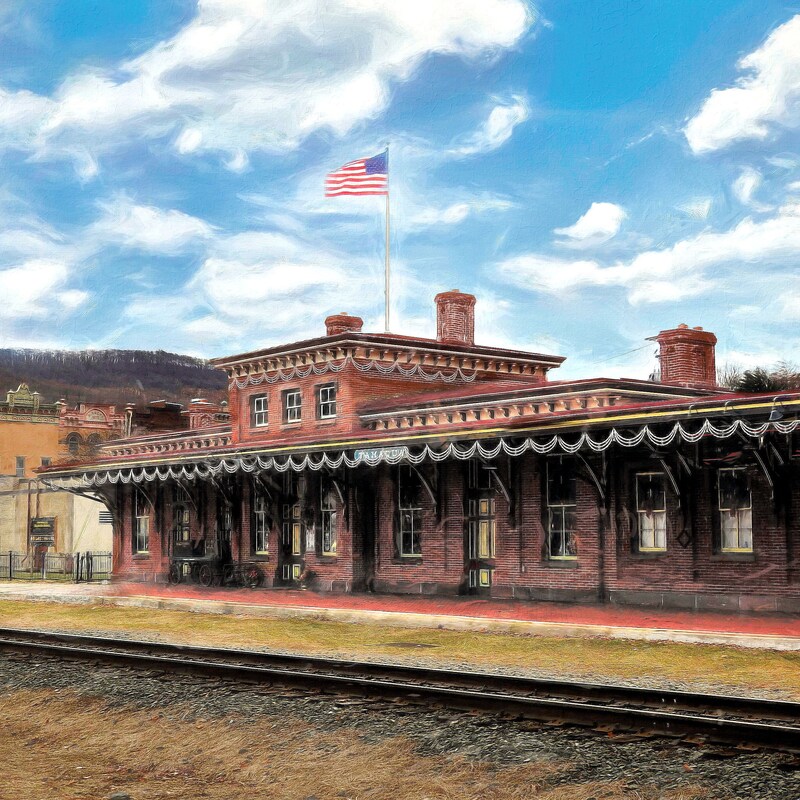 Old Pennsylvania Station - Etsy