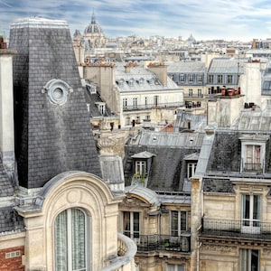 Paris Rooftops Photograph, Paris Print, Latin Quarter Paris Print ...