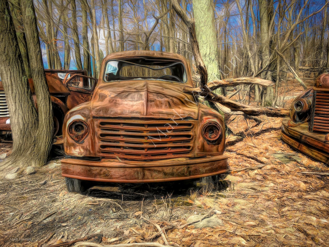 The Junk Yard, Rusty Old Cars, Rusty Old Trucks, Antique Trucks, Old ...