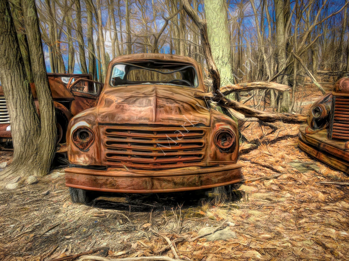 The Junk Yard, Rusty Old Cars, Rusty Old Trucks, Antique Trucks, Old ...