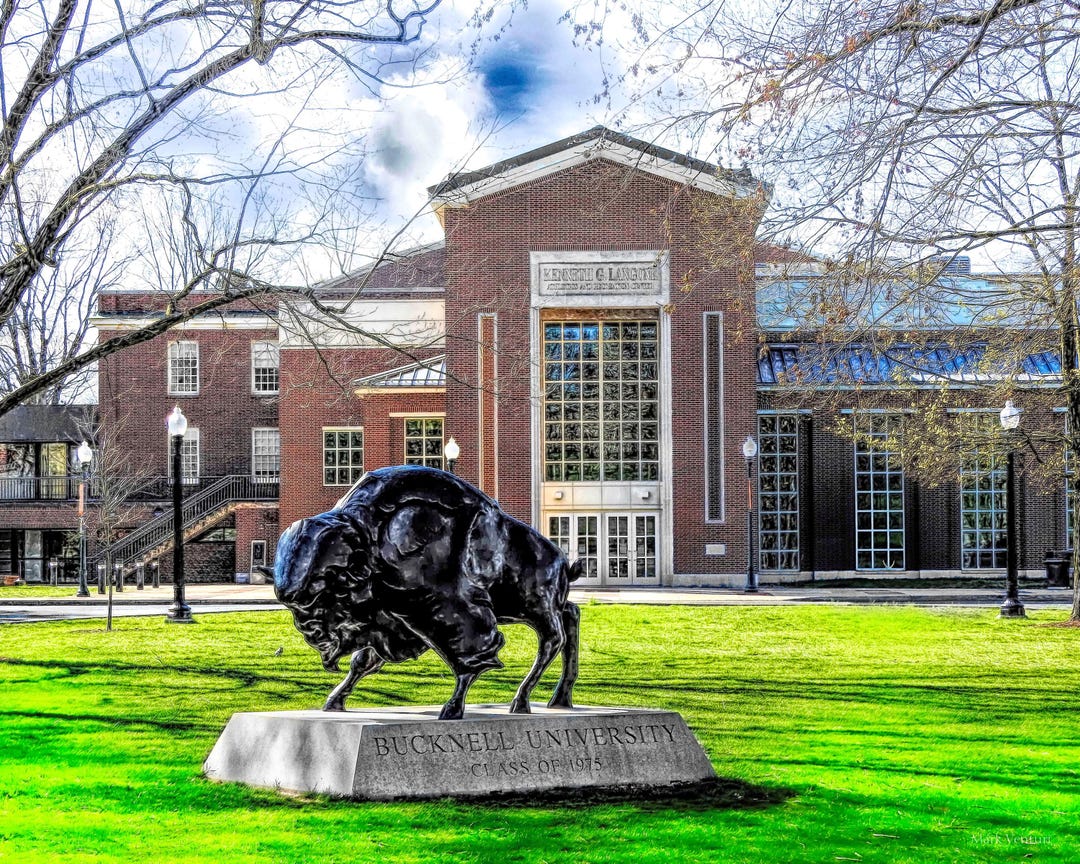 Bucknell University Fine Art Print, Bucknell University Lewisburg ...