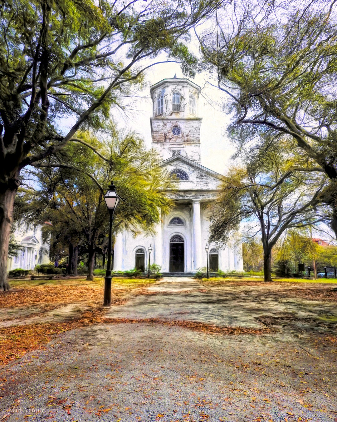 Charleston South Carolina Print, Wragg Square, Fine Art Photography ...