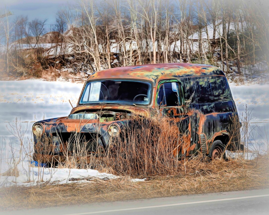 Rusty Dodge Truck Print, Antique Dodge Truck Photograph, Classic Dodge ...