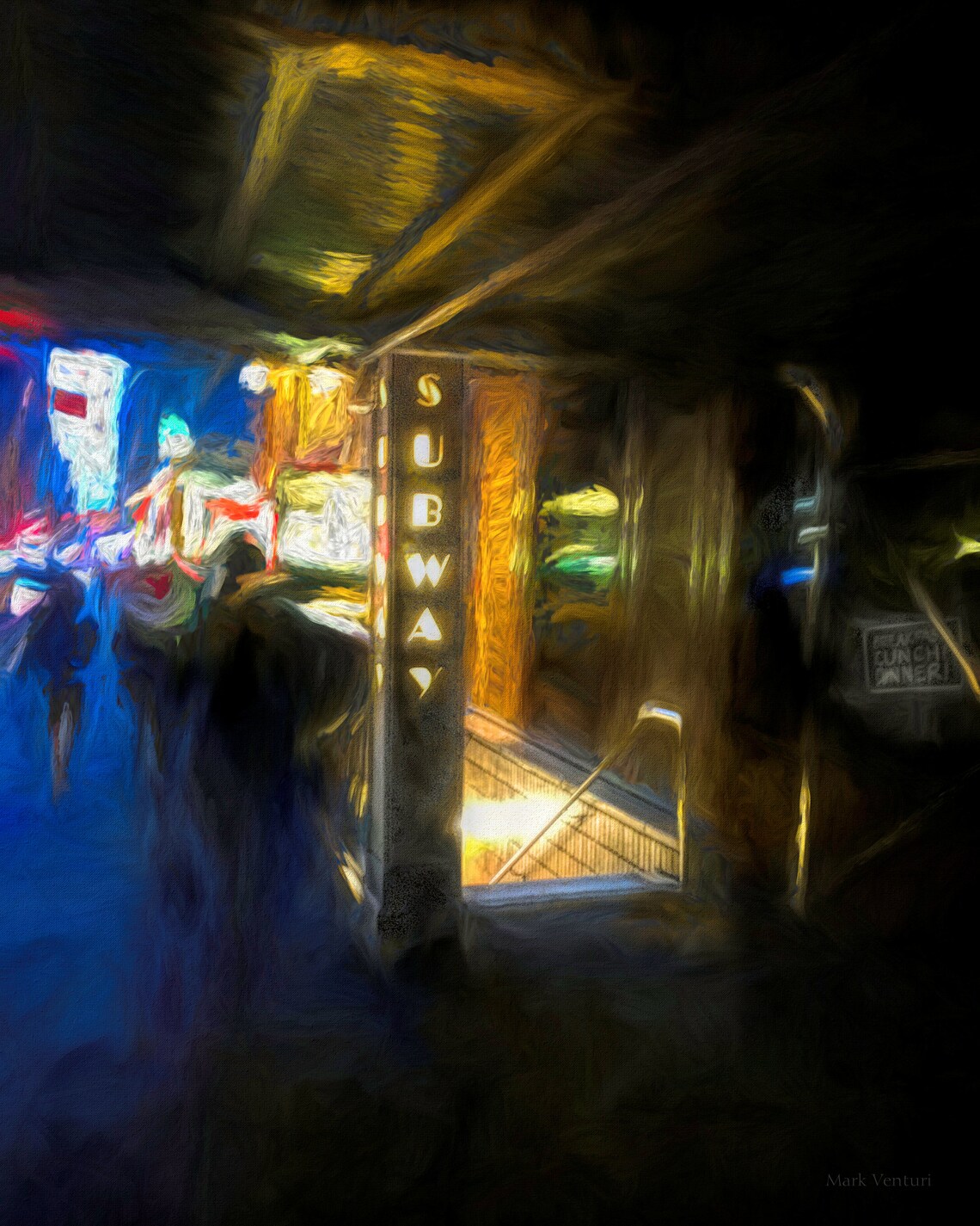 New York City Subway Entrance Print NYC Subway Print Fine - Etsy