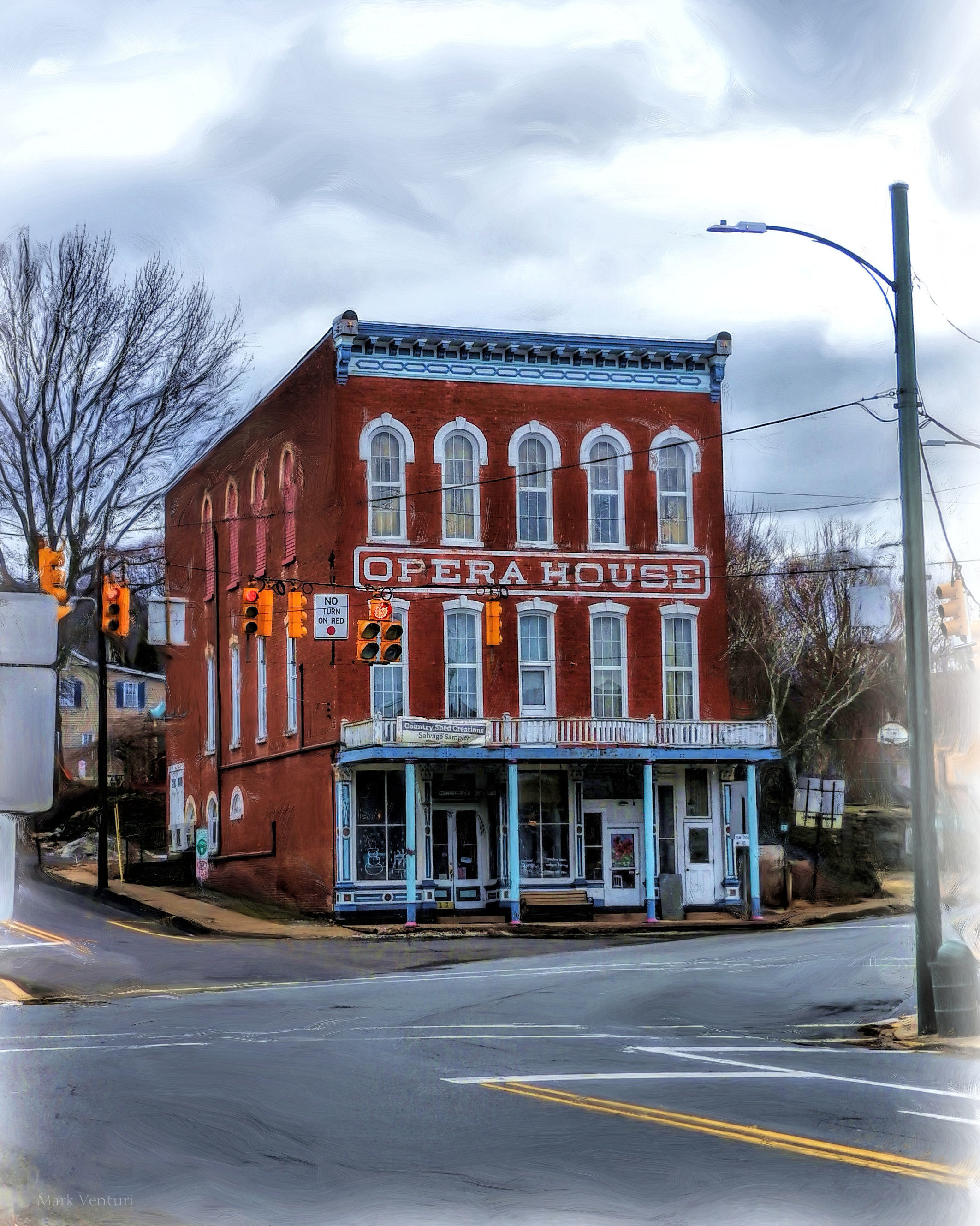 Catawissa Pennsylvania Opera House Print, Wall Art, Fine Art ...