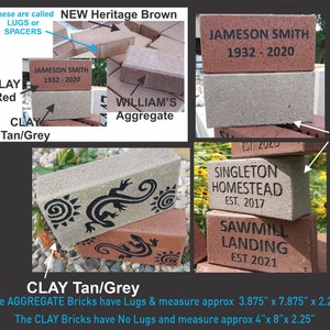 Special Brick Project Packages - Memorial Bricks - Fund Raising Bricks ...