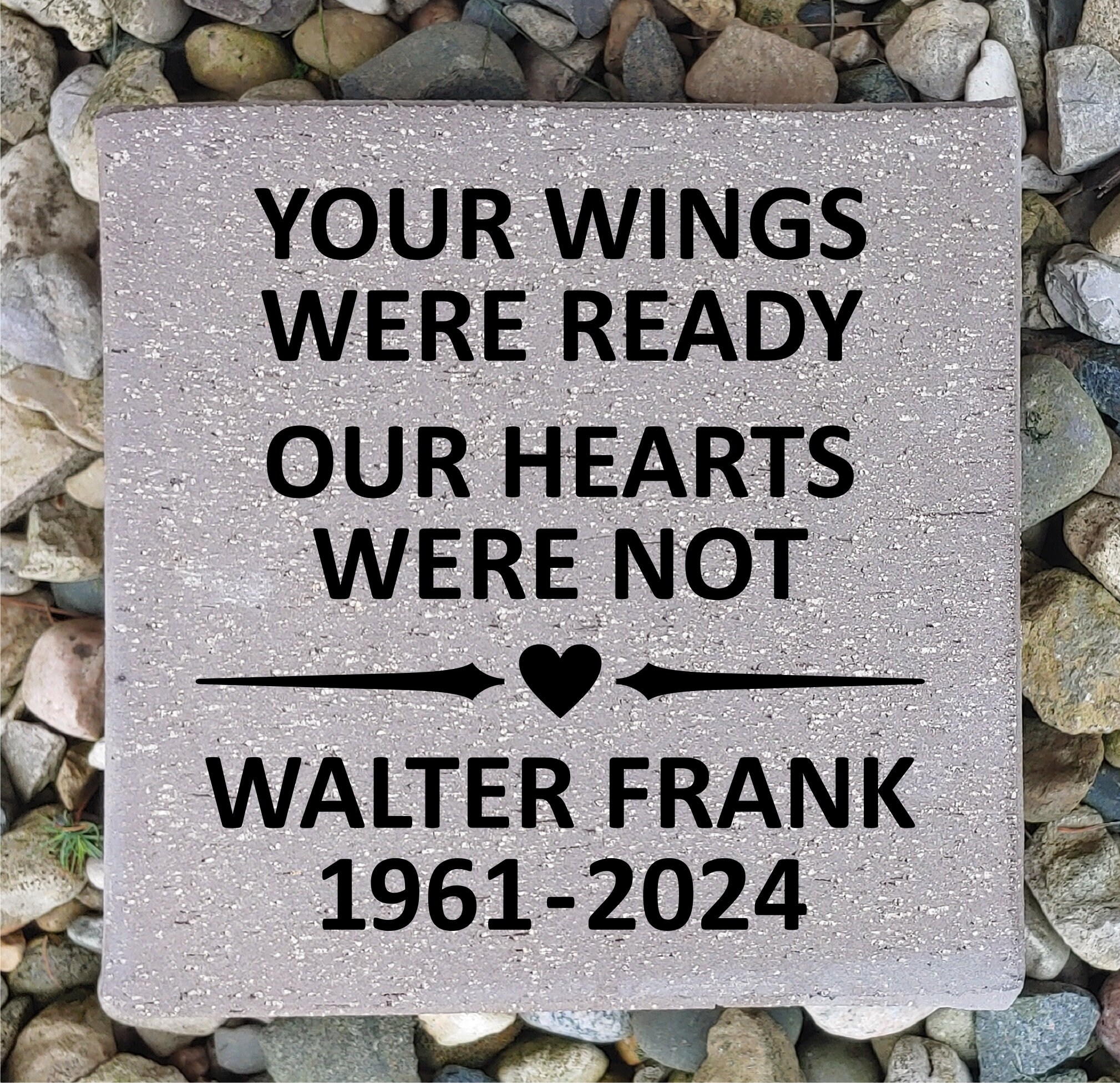 Brick Memorial 8x8 REAL CLAY PAVER Personalized Fundraising Bricks ...