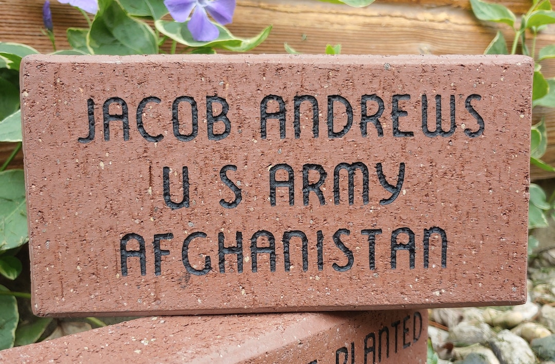 4x8 REAL CLAY BRICK Memorial Paver Personalized Fundraising Bricks ...