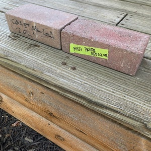 SPECIAL AGGREGATE Holland PAVERS Memorial Personalized Fundraising ...